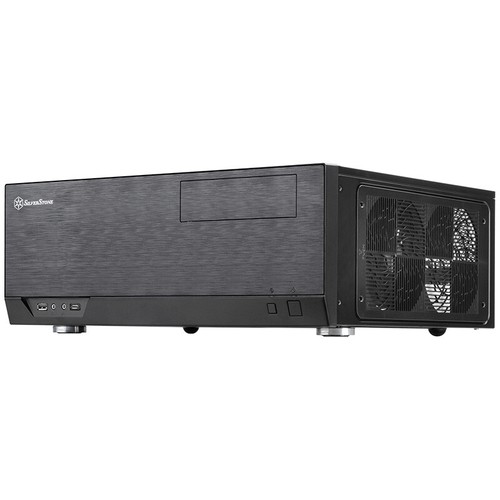 SilverStone GD09 Type C Grandia HTPC Case - Black (SST-GD09B-C ...