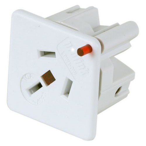 socket by locking its earth pin. | eBay