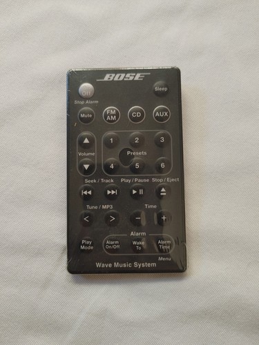 US-Bose acoustic wave music system remote control for CD3000 AWMS Black ...