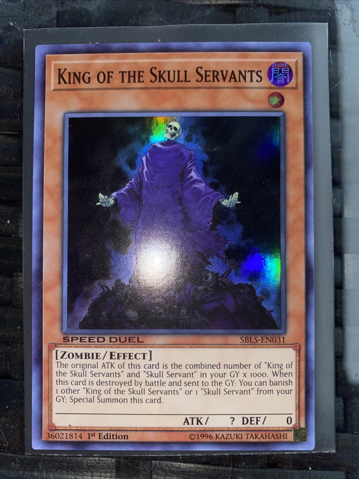 Yu-Gi-Oh! TCG King of the Skull Servants Speed Duel: Arena of Lost ...