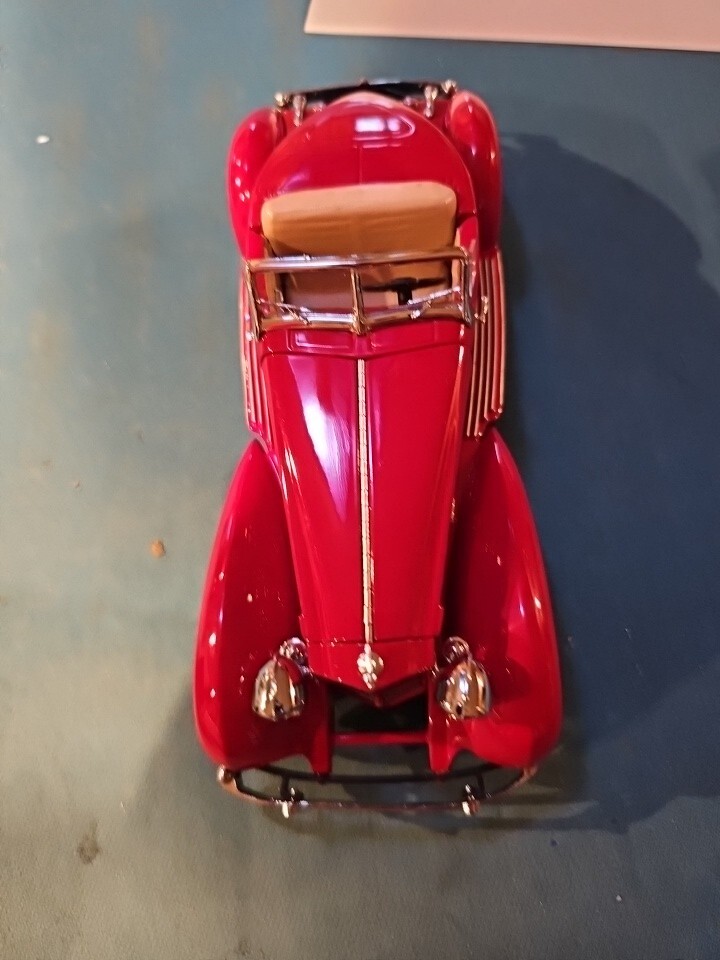 Danbury Mint 1934 Packard V-12 Lebaron Speedster 1:24 Scale Car Red | eBay