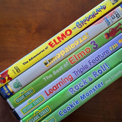 Sesame Street 6 DVD lot: Best of Elmo, | Grelly USA