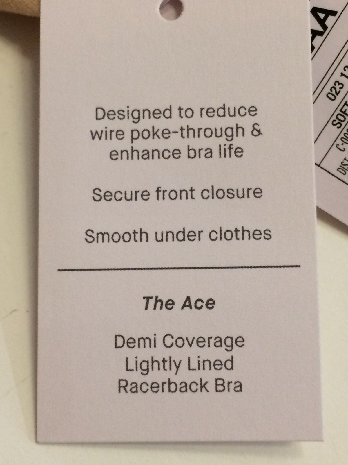 2 PACK Auden Women's Ace Lightly Lined Demi Racerback Bra, 32AA, BEIGE ...
