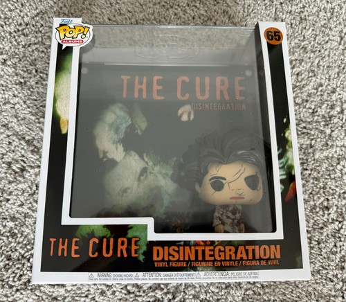 Funko Pop! Rocks: The Cure Disintegration #65 Robert Smith Album Cover ...