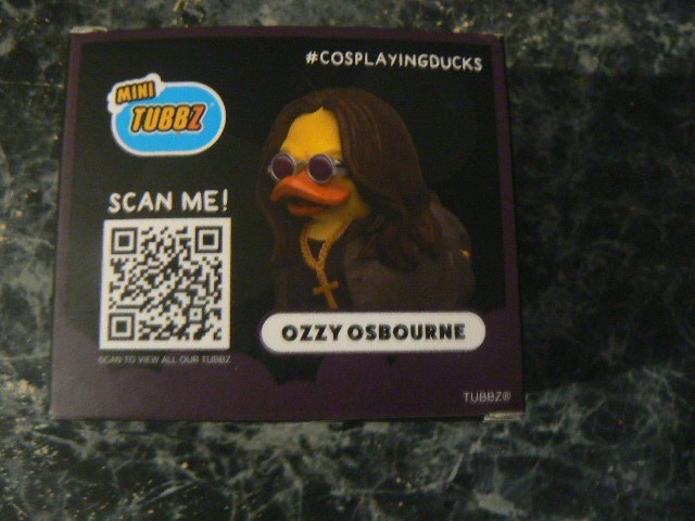 Mini Tubbz - Ozzy Osbourne - Duck - Approx 2" High Cosplaying Jeep ...