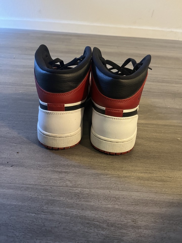 Nike Air Jordan 1 Mid 'Chicago' Red / White / Black Mens U.S. Size 9 | eBay