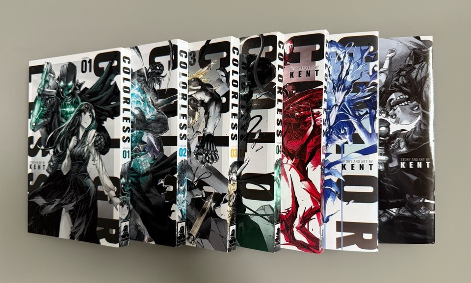 Colorless Manga COMPLETE set lot Vol 1-7 Set Run Kent English | eBay