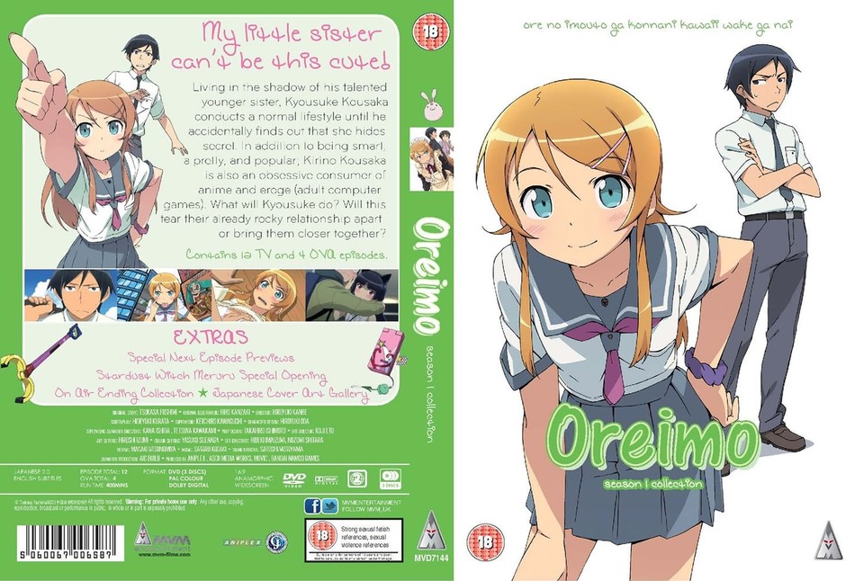 Oreimo Series 1 Collection (DVD) (UK IMPORT) | eBay