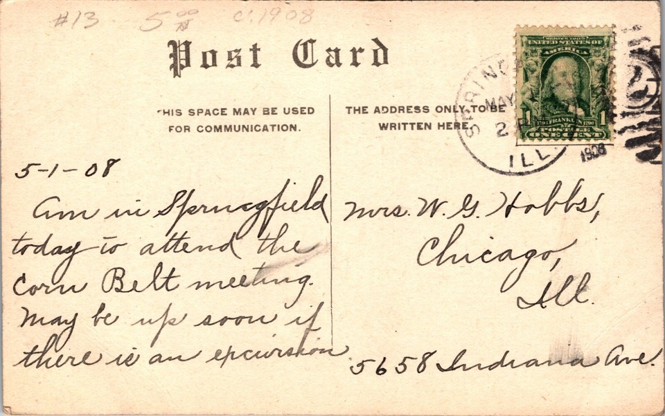 Postcard Springfield Illinois State Armory A12 | eBay