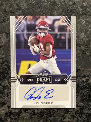 2022 Leaf Draft JoJo Earle Auto #BA-JE1 | eBay
