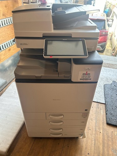 Ricoh MP C4504EX Color Laser Multifunction Printer, Copier, Scanner ...
