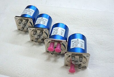 Lot of 4 Teledyne Coax CCR-38S340-T RF Switch Commercial - 50 Ohms ...