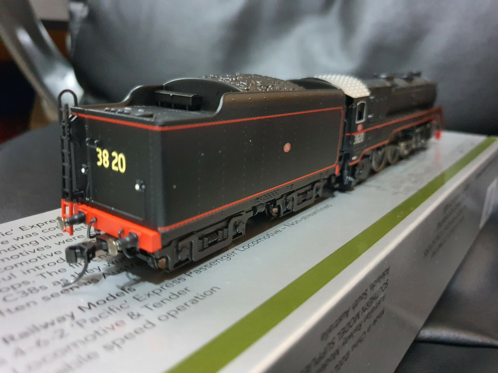 Australian Railway Models 3820 NSWGR 38 class in black NEW release ...
