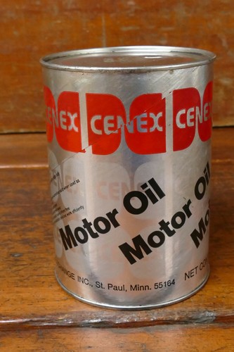 Vintage CENEX Motor Oil One Quart Composite Oil Can - Empty - St Paul ...