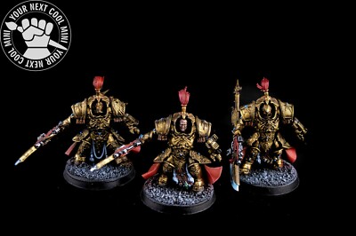 CUSTOM ORDER Warhammer 40k. Shield-Captain in Allarus Terminator Armour ...