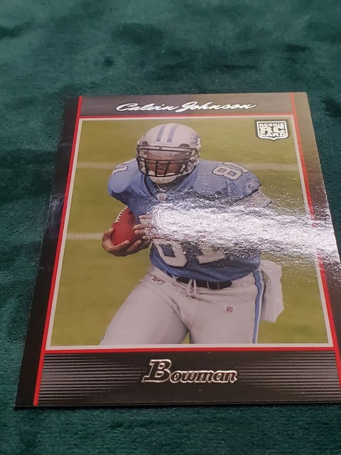 2007 Bowman - #145 Calvin Johnson (RC) for sale online | eBay