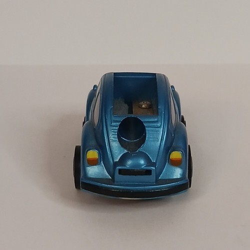 Volkswagon VW Beetle Pencil Sharpener Pull-Back (Tested) Vintage Blue ...