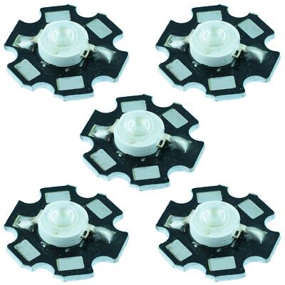 5 x Blue 3W Star High Power LED 55lm 140° | eBay