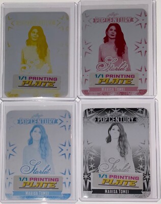 2024 Leaf Metal Pop Century Marisa Tomei Starlet Printing Plate 1/1 Set ...