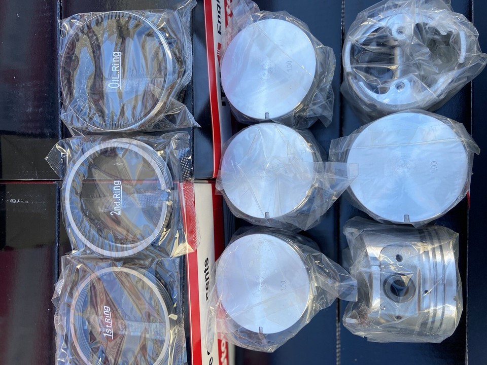 Engine Piston Kit ITM RY6134-040 fits Datsun Nissan 280z 280zx L28 Flat ...