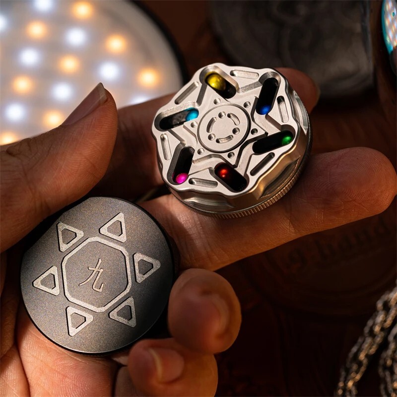 EDC Creative Stainless Steel Fidget Toy Novel Magnetic Fidget Coins | eBay