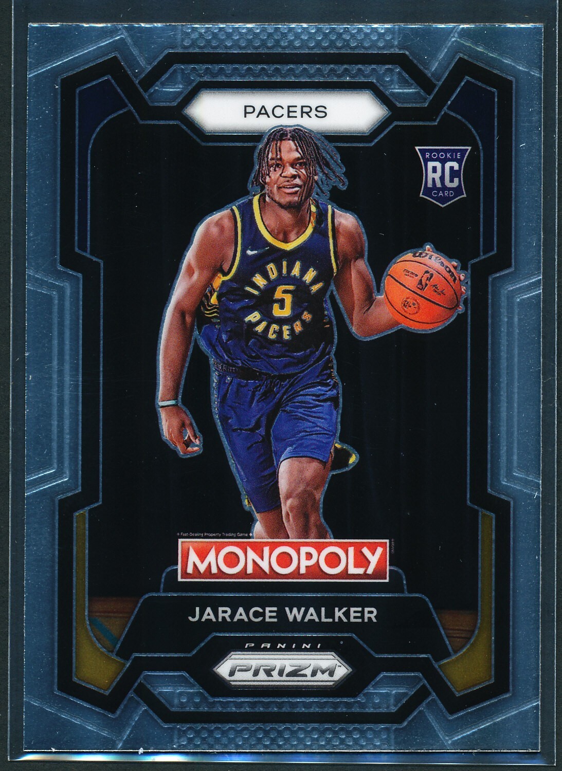 Jerace Walker 2023-24 Panini Prizm Monopoly Rookie RC #36 Indiana ...
