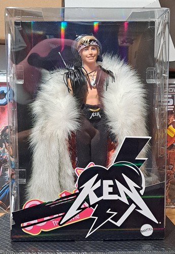 Barbie The Movie - Ken Collectible Doll Wearing Big Faux Fur Coat ...