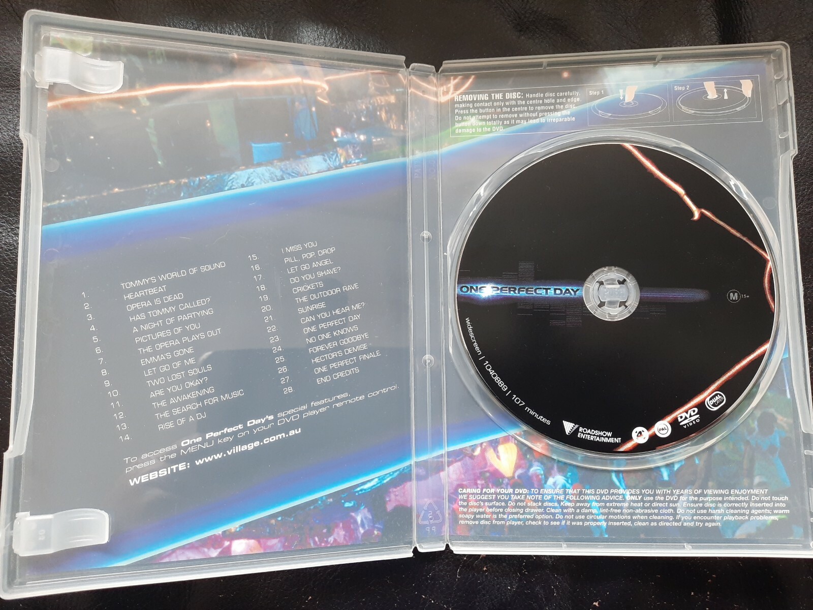 ONE PERFECT DAY NATHAN PHILIPS AUSTRALIAN MOVIE GENUINE REGION 4 DVD ...