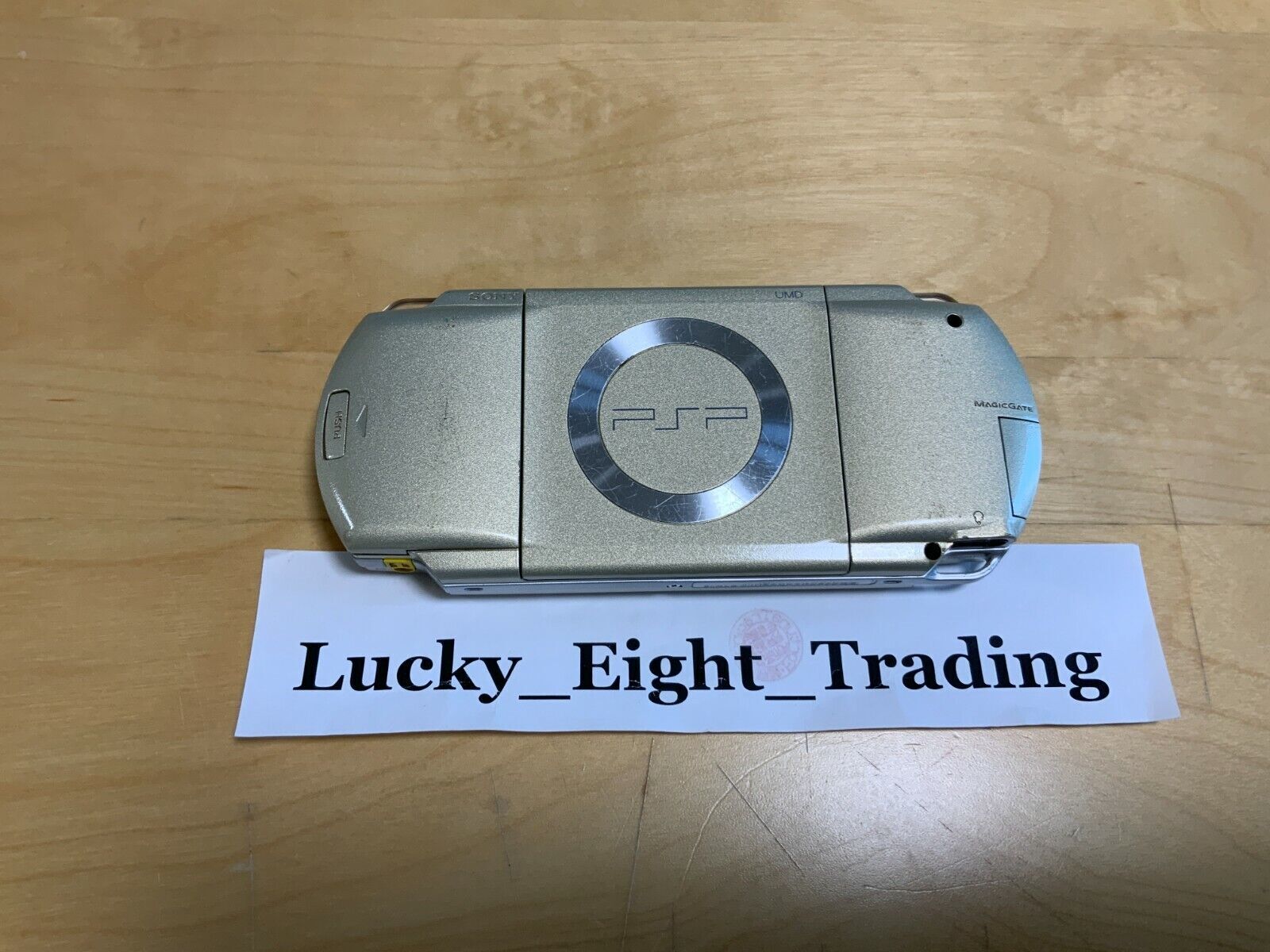 PSP 1000 Champagne Gold Console only [H] | eBay