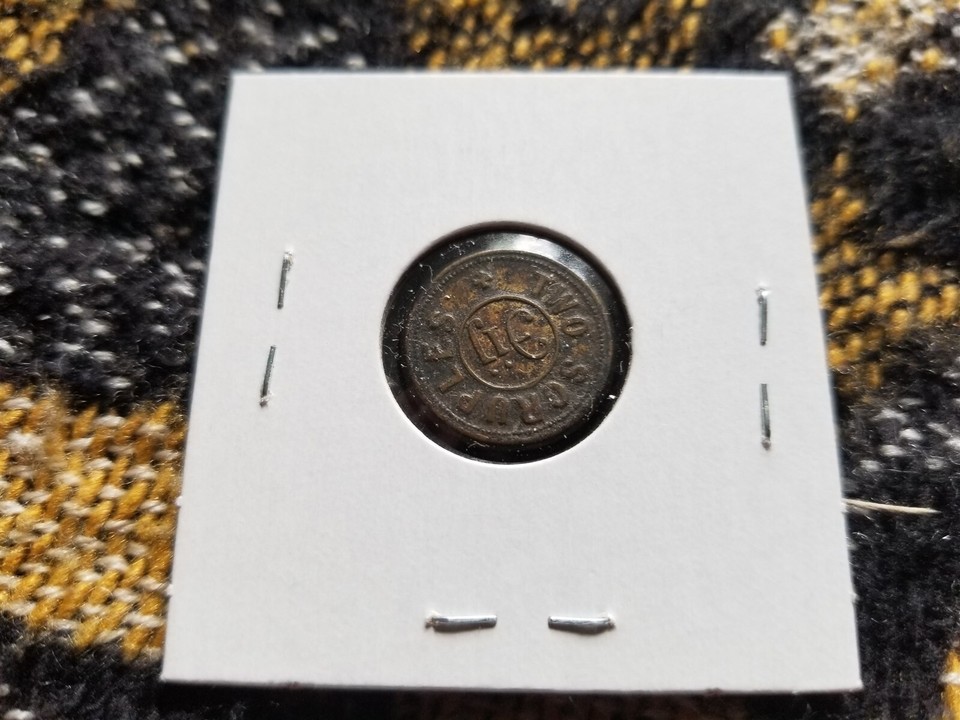 Two Scruples - Apothecary Weight Token | eBay