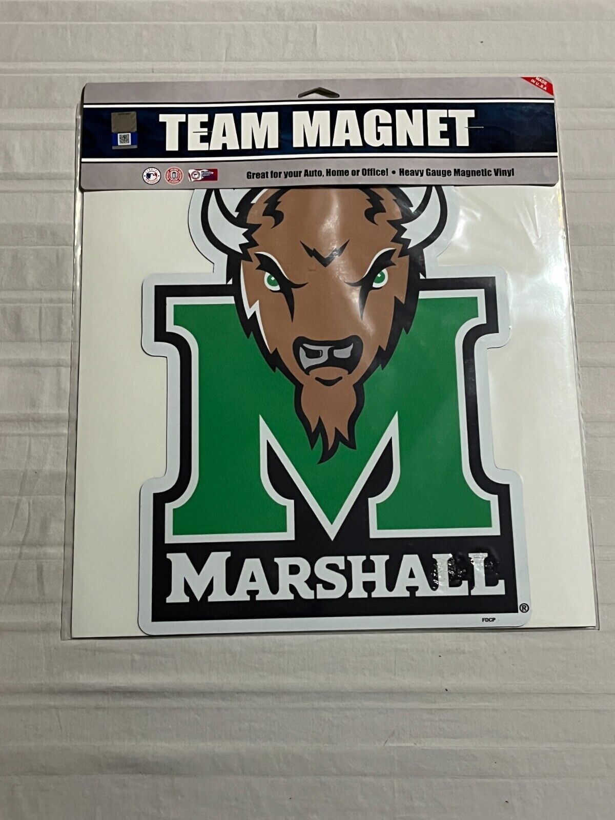 Marshall Thundering Herd NCAA Car Magnet 12" Fremont Die | eBay