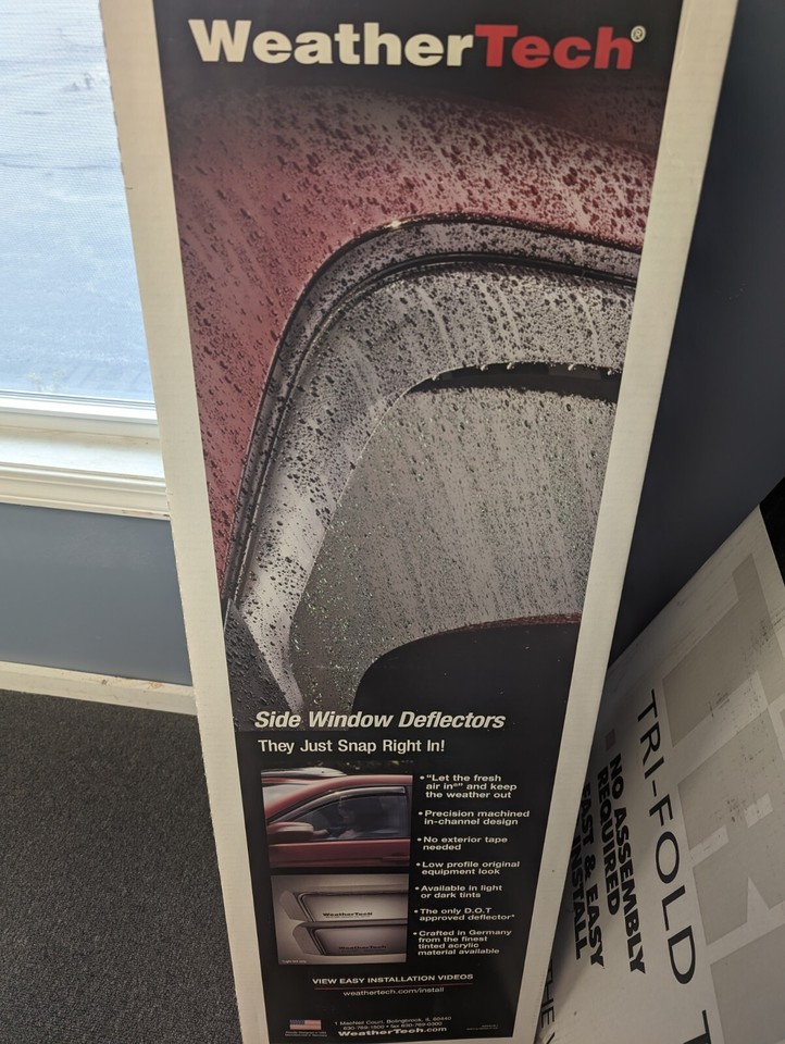 WeatherTech Front/Rear Vent Visors 82765 Ford F-150 Raptor/250/350 ...