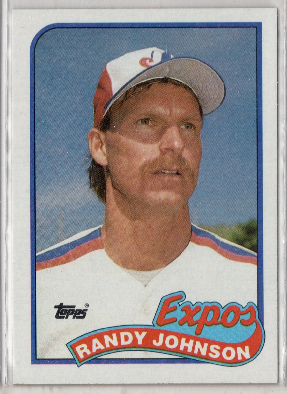 1989 TOPPS #647 RANDY JOHNSON ROOKIE CARD - MONTREAL EXPOS | eBay