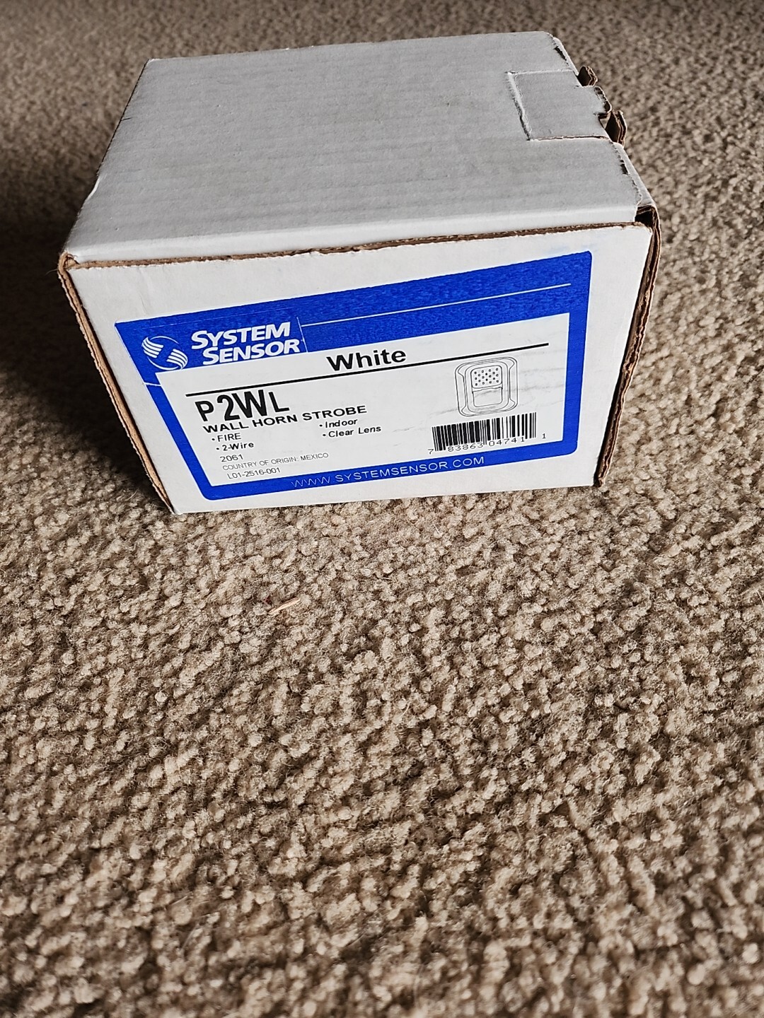 System Sensor P2WL Horn Strobe - White for sale online | eBay