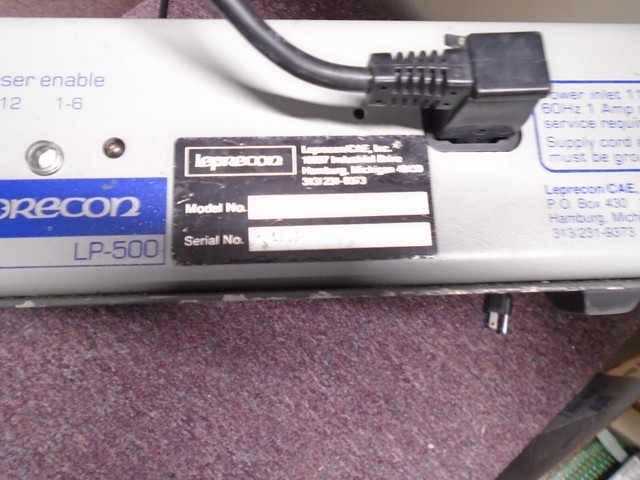 Leprecon 624 LP624-MPX-DA Microplex DMX Lighting Console w/PSU 90-21 ...