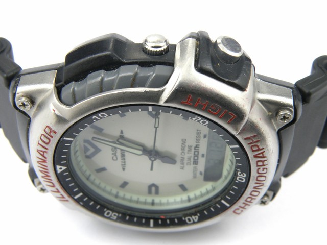 Gents Casio Ad-300 Arnie Divers Chronograph Watch - 200m for sale ...