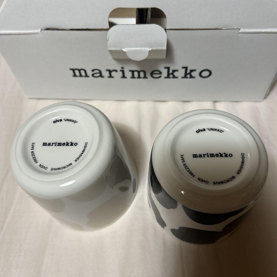 marimekko m615 Marimekko Coffee Cup Set of 2 New Unused Ceramic Tea ...