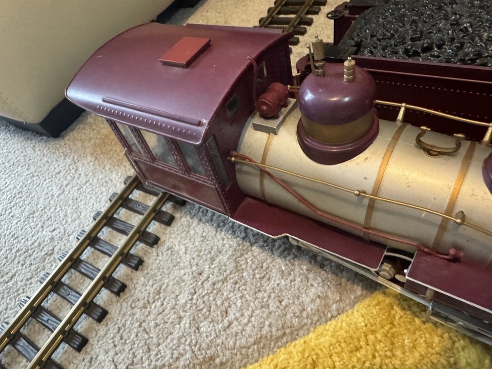 BACHMANN G GAUGE STEAM LOCOMOTIVE 4-6-0 N.49 AT Santa Fe with sound SEE ...