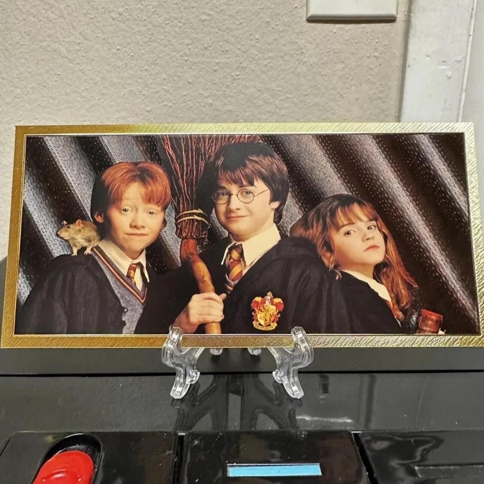 24k Gold Foil Plated Harry Potter Banknote Set Collectible | eBay