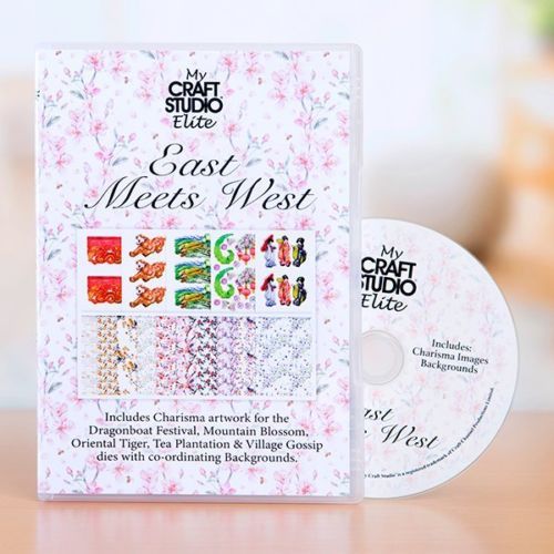 NEW Tattered Lace East Meets West CHARISMA ARTWORK CD - My Craft Studio ...