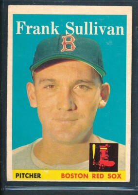 1958 Topps #18: FRANK SULLIVAN Boston Red Sox ~ VG-EX | eBay