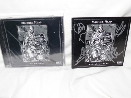 Machine Head SIGNED Booklet & SEALED CD The Blackening | eBay