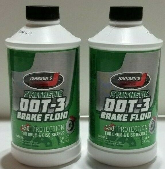 Johnsens 2212 Premium DOT 3 Brake Fluid - 12 oz. 12 pack box for sale ...