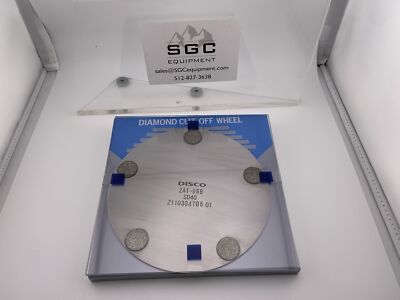 Disco Hi-Tec ZAT-969 Diamond Cut-Off Wheel PN: Z11030470601 | eBay