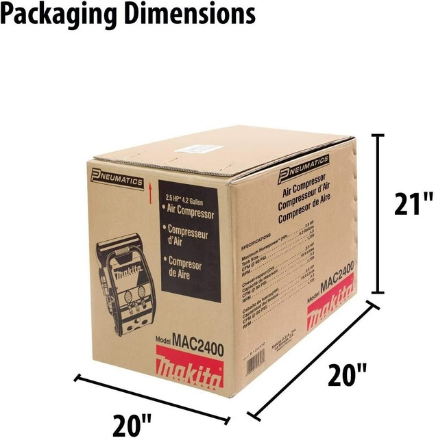 Makita MAC2400 120V Air Compressor - Teal for sale online | eBay