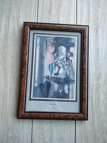Vintage Framed Dan Toigo Print Titled Hall Tree. A9 | eBay