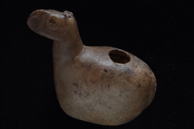 PRE COLUMBIAN INCA LLAMA EFFIGY CEREMONIAL CANOPA, PERU Artifact | eBay