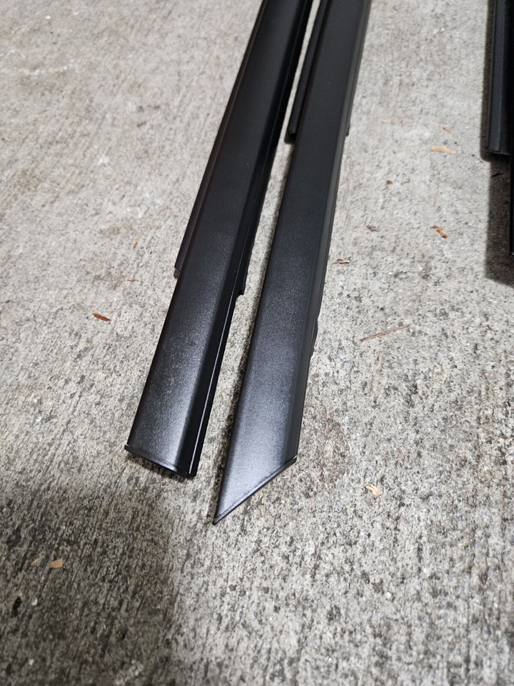 11-23 DODGE CHARGER WINDOW TRIM BLACK SWEEP BELT FELT MOLDING OEM SRT R ...