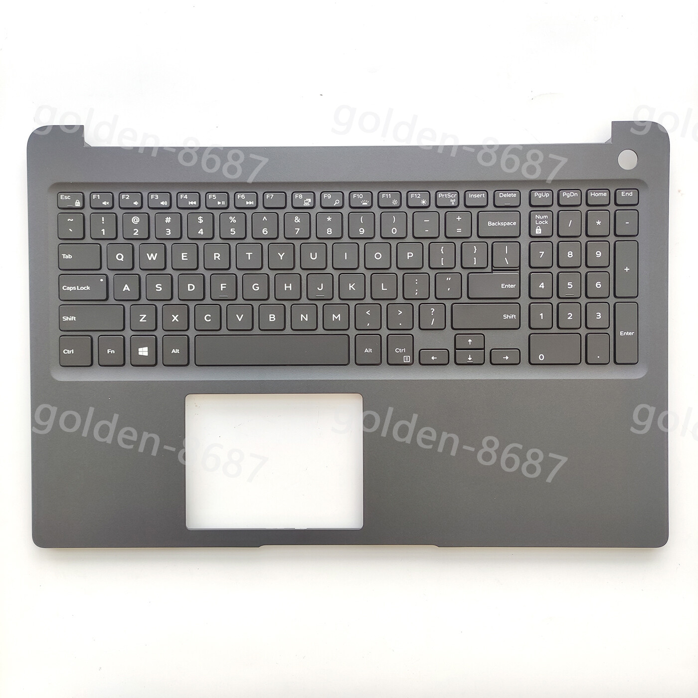 New For Dell Latitude 3500 E3500 Upper Case Palmrest Backlit Keyboard ...