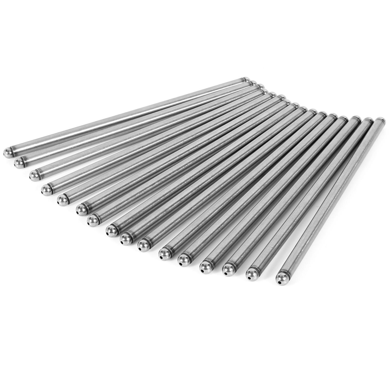16pcs Pushrod Push Rods 5/16“ for Chevy Small Block SBC 262 Hardened ...